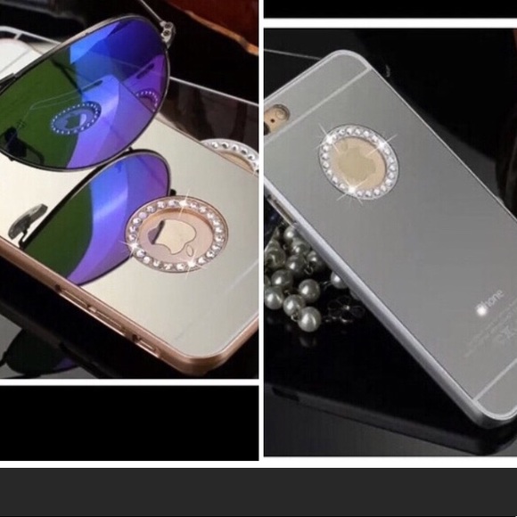 Accessories | Iphone 5 5s Mirrored Diamond Look | Poshmark
